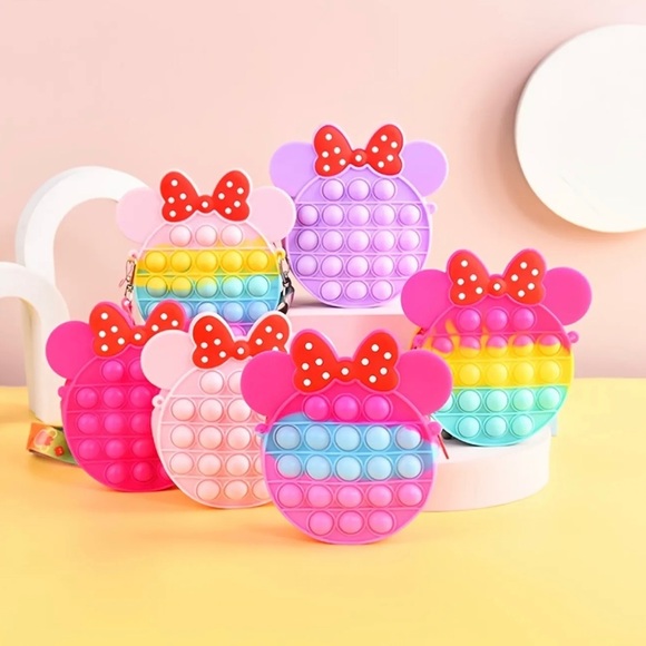 Accessories | Minnie Mouse Popit Purse | Poshmark